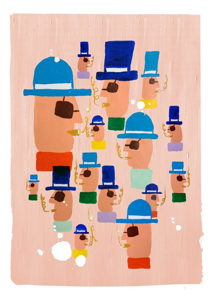 Let's smoke A3 Plakat– Plakatcph.com