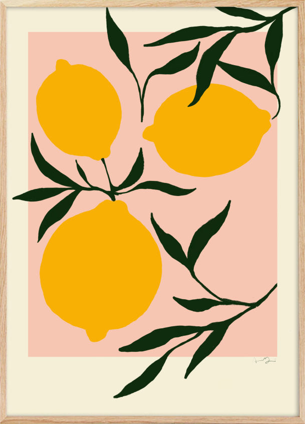 Lemons plakat / Poster– Plakatcph.com