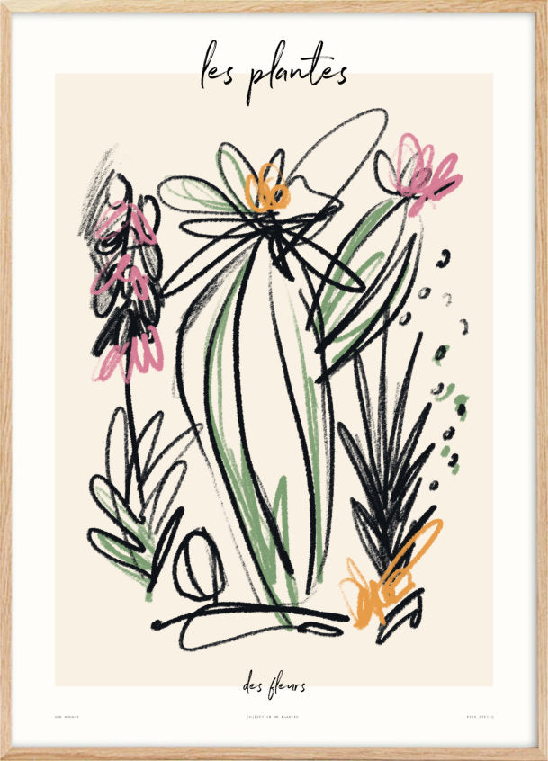Les Plantes poster posts, Plakatcph.com