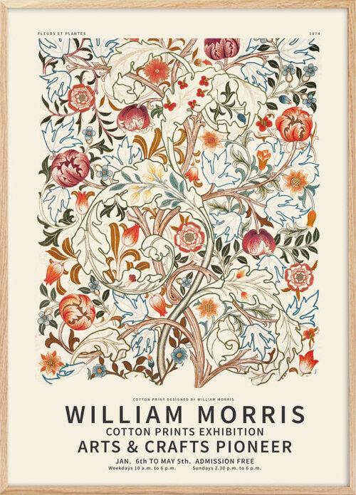 The red William Morris plakat / poster– Plakatcph.com